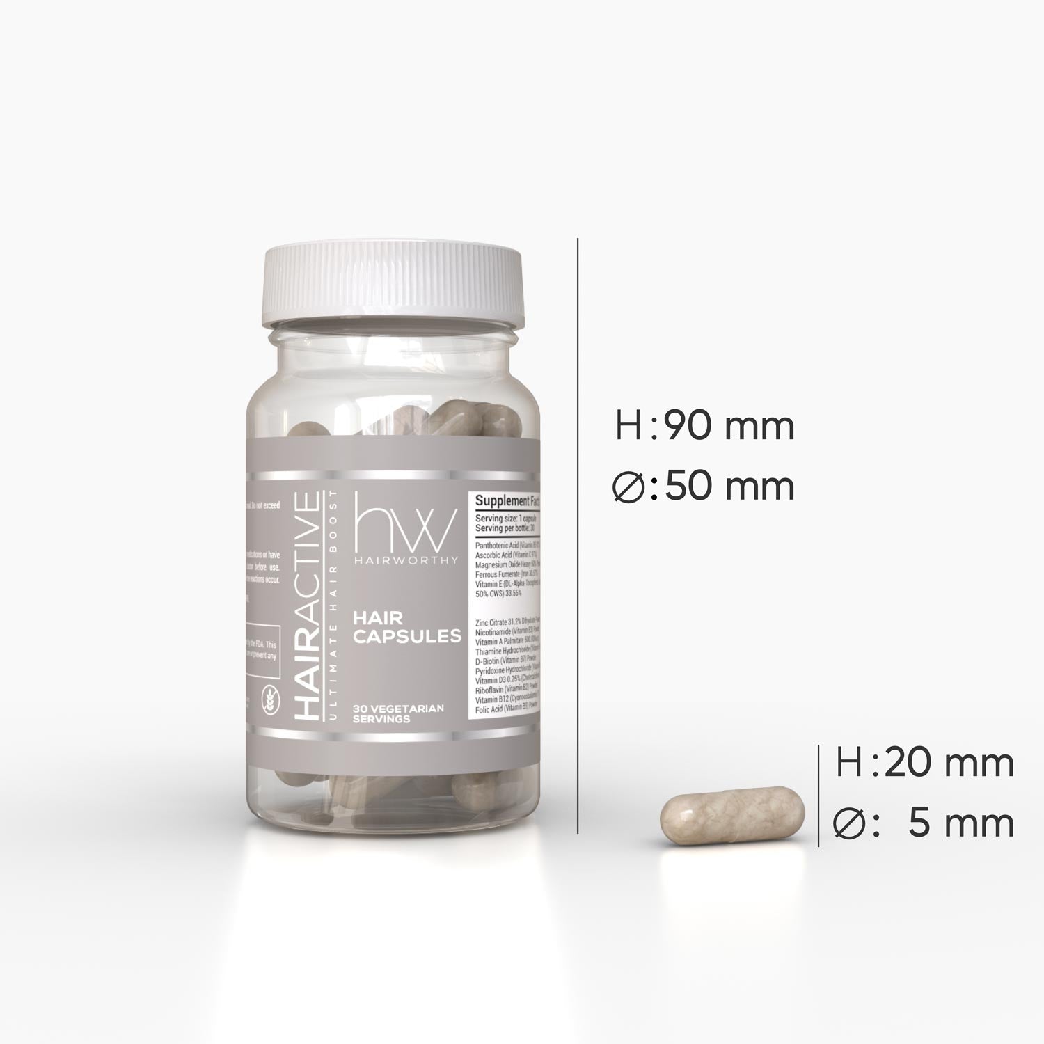 Hairactive capsules – Hairworthy